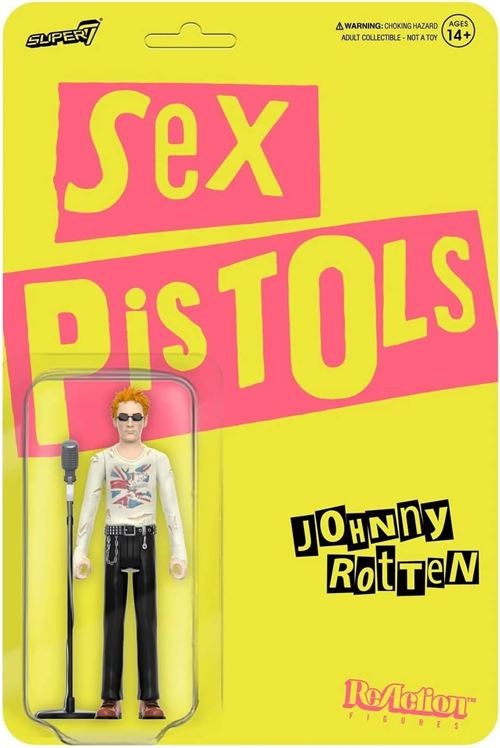Figura Super7 Sex Pistols Johnny Rotten 9cm Super7