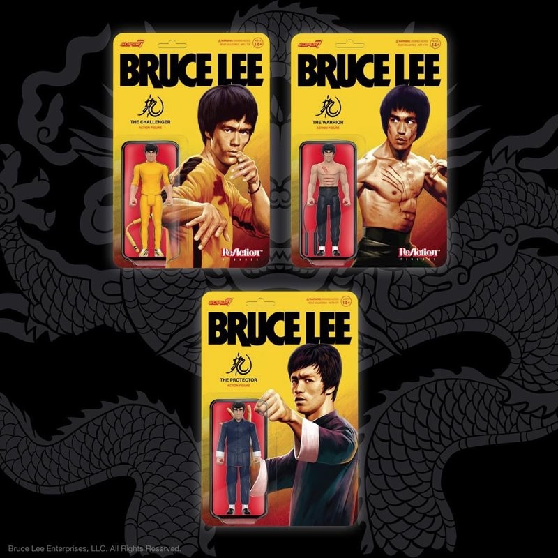 BRUCE LEE PACK 3 FIGURAS - Super7